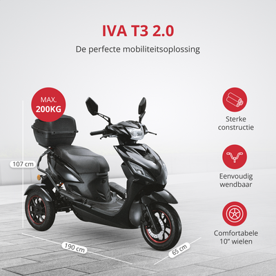 IVA T3 2.0 Zwart