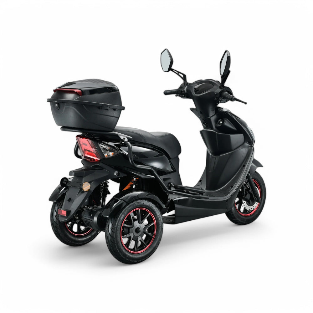 IVA T3 2.0 Zwart — driewieler scootmobiel | IVA Mobility