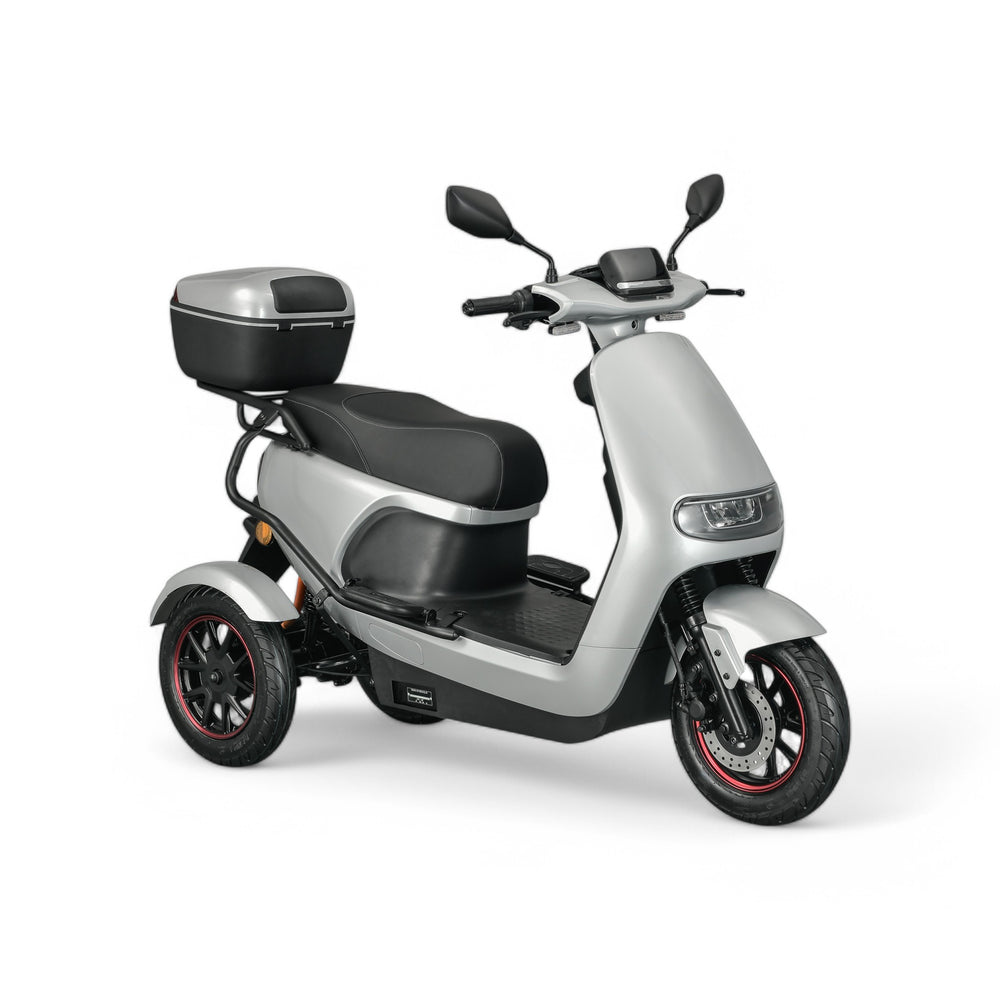 IVA TR3 2.0 Zilver — driewieler scootmobiel | IVA Mobility